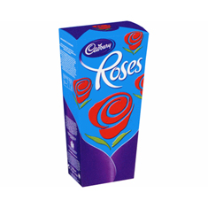 Cadbury Roses Thomason’s Florist Westhoughton, Bolton